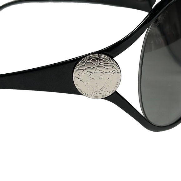 Versace | Accessories | Authentic Versace Mod 298 Black Silver ...